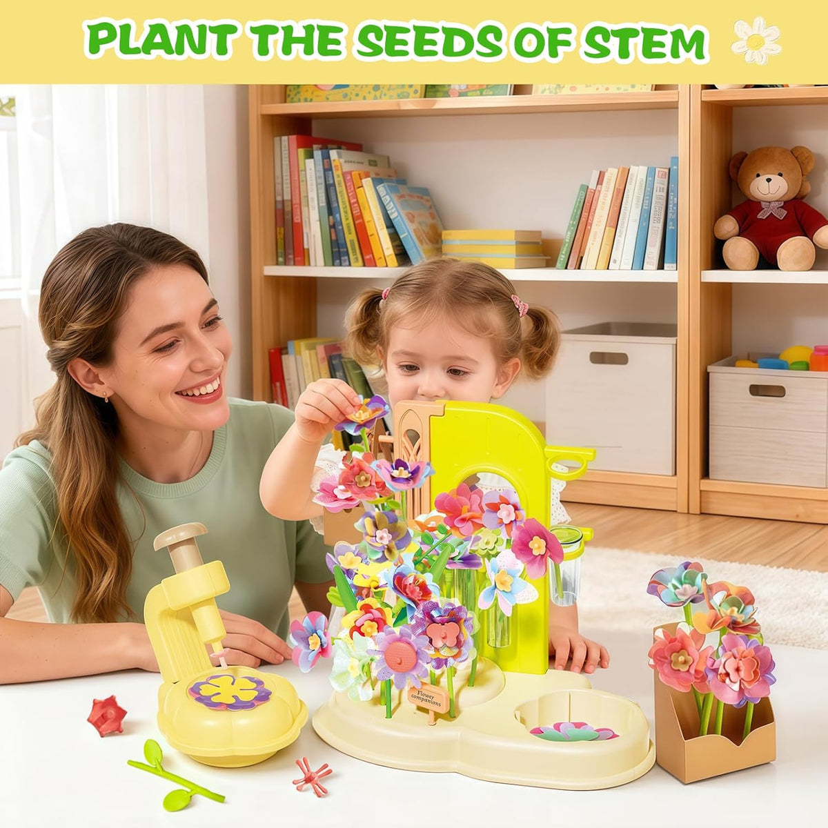 DIY Fabric Flower Bouquets Toys 150pcs Handmade Flower Making Set Simu – Sun Baby