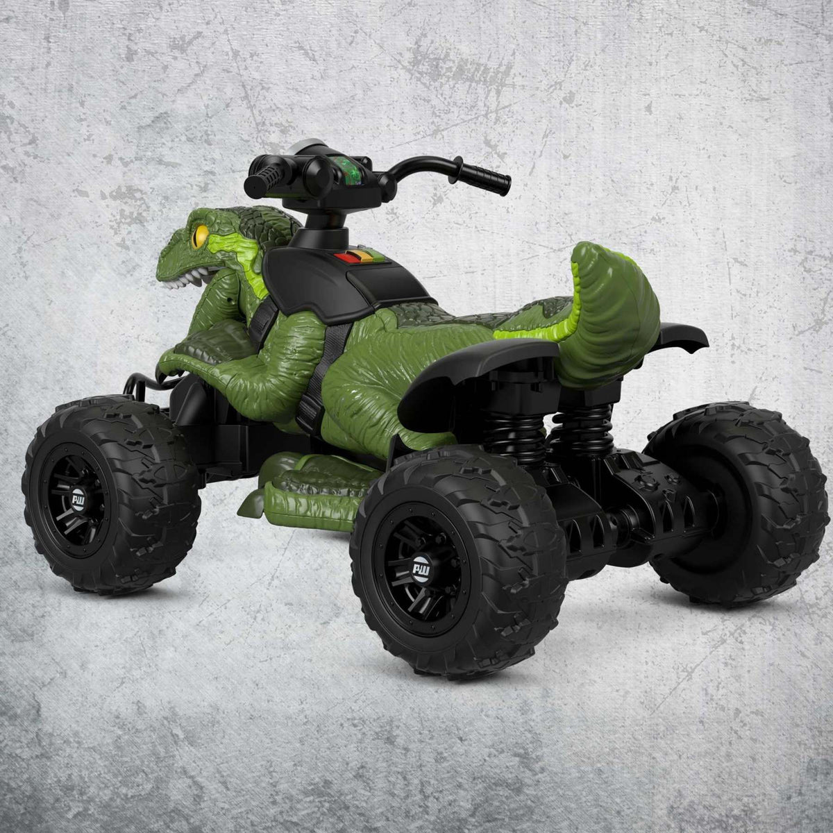 12V Kids Ride on Dinosaur Car Parent-controlled Electric Ride-on ATV G ...