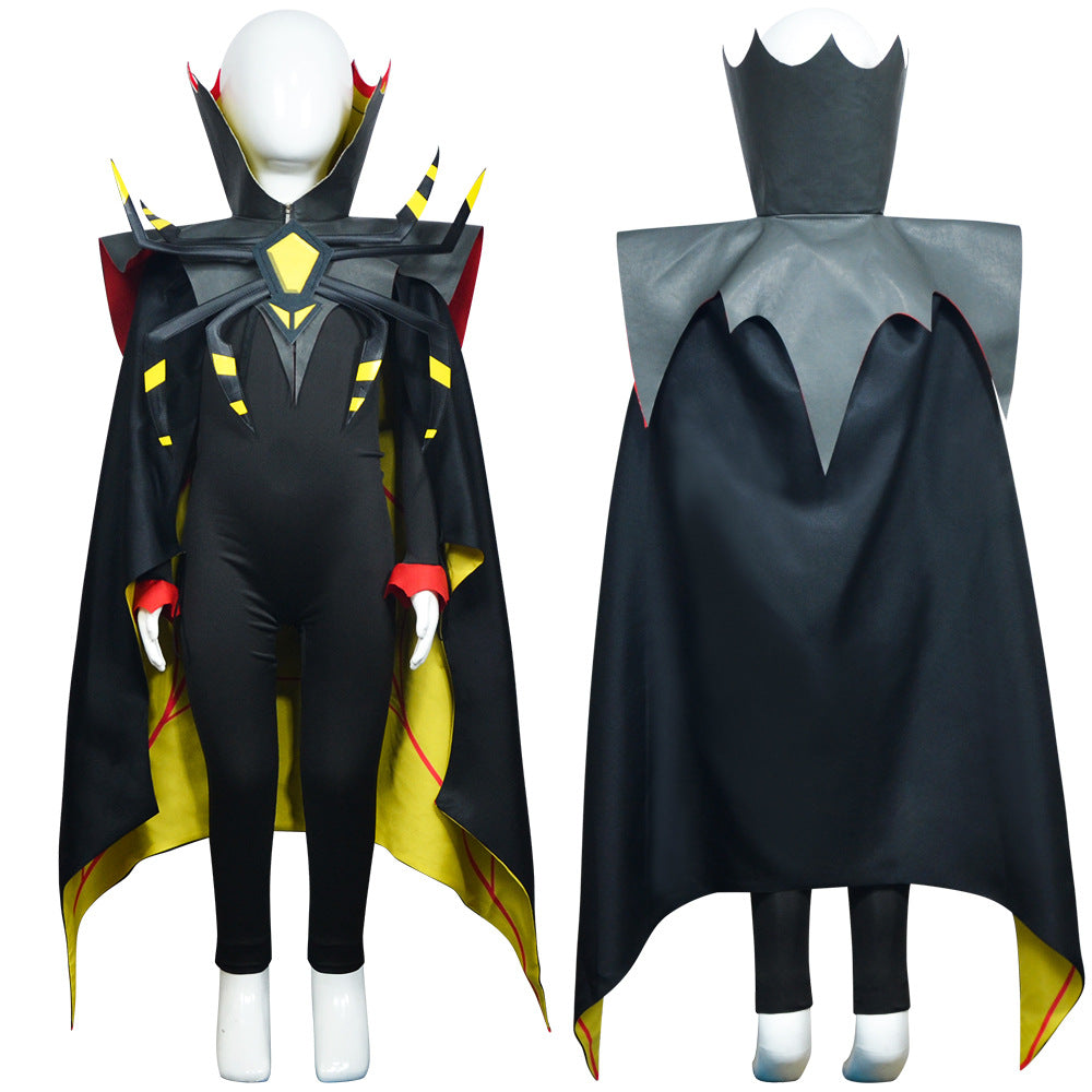 Zestial Costume Kids Adults Hell's Overlord Outfit Spider Demon Cospla ...