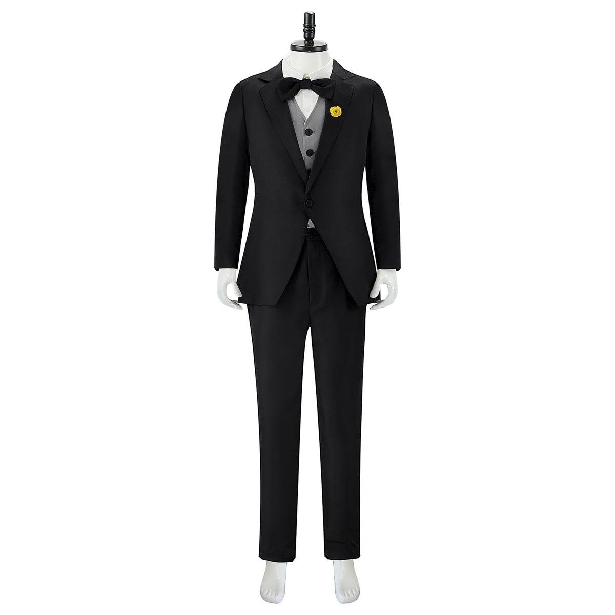 Officer Wilde Costume Fox Black Party Outfit Kids Adults Dress-up Suit ...