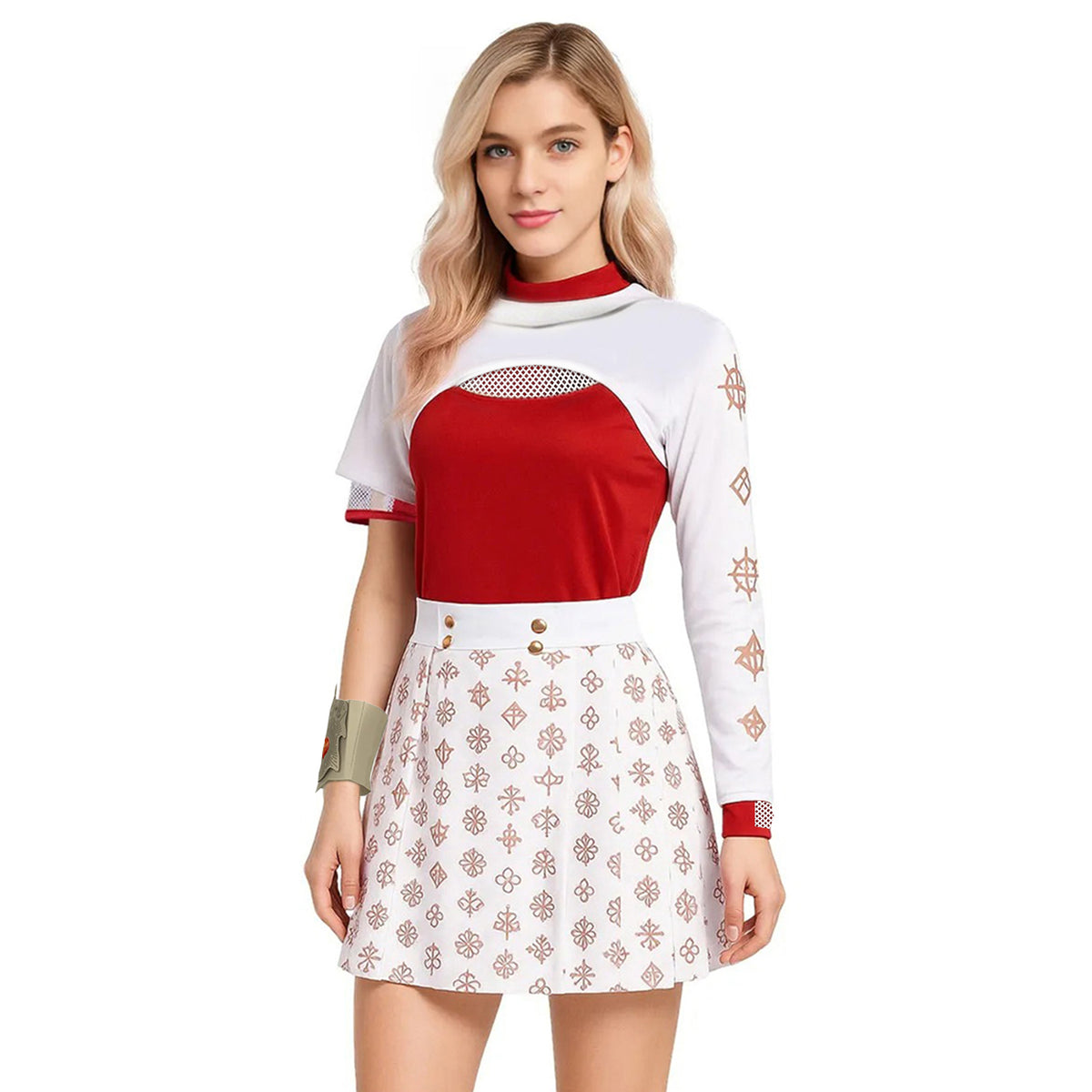 Nova Zombies Costume Daywalker Vampire Nova Red Outfit Halloween Carni ...