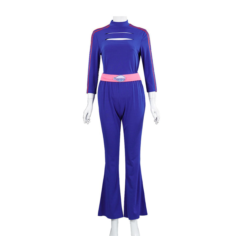 Kids Adults Addison Costume Zombies Blue Sweatshirt and Pants Suit for ...