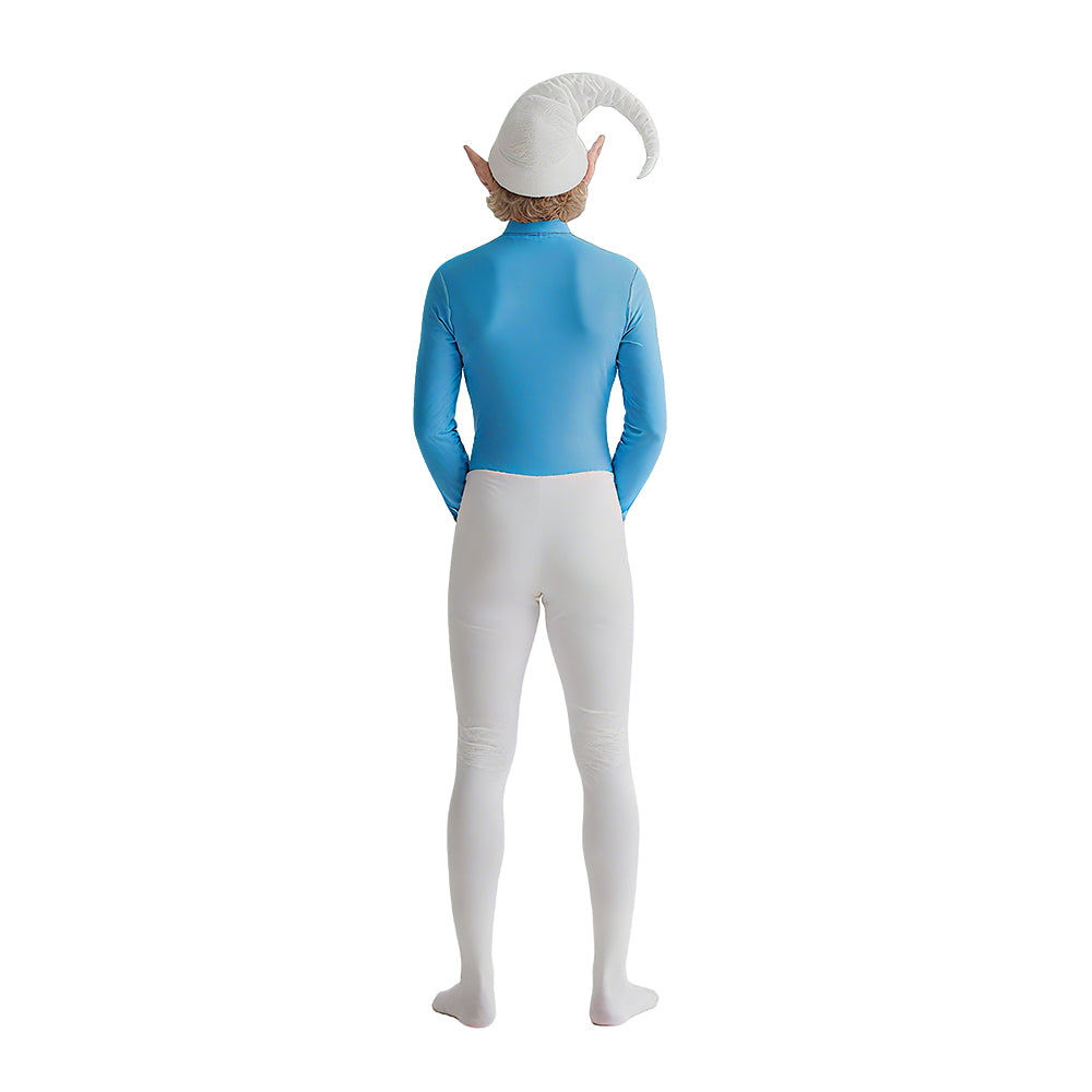 Blue Elf Costumes Funny Brainy Onesie Elf Group Jumpsuit Outfit for Co ...