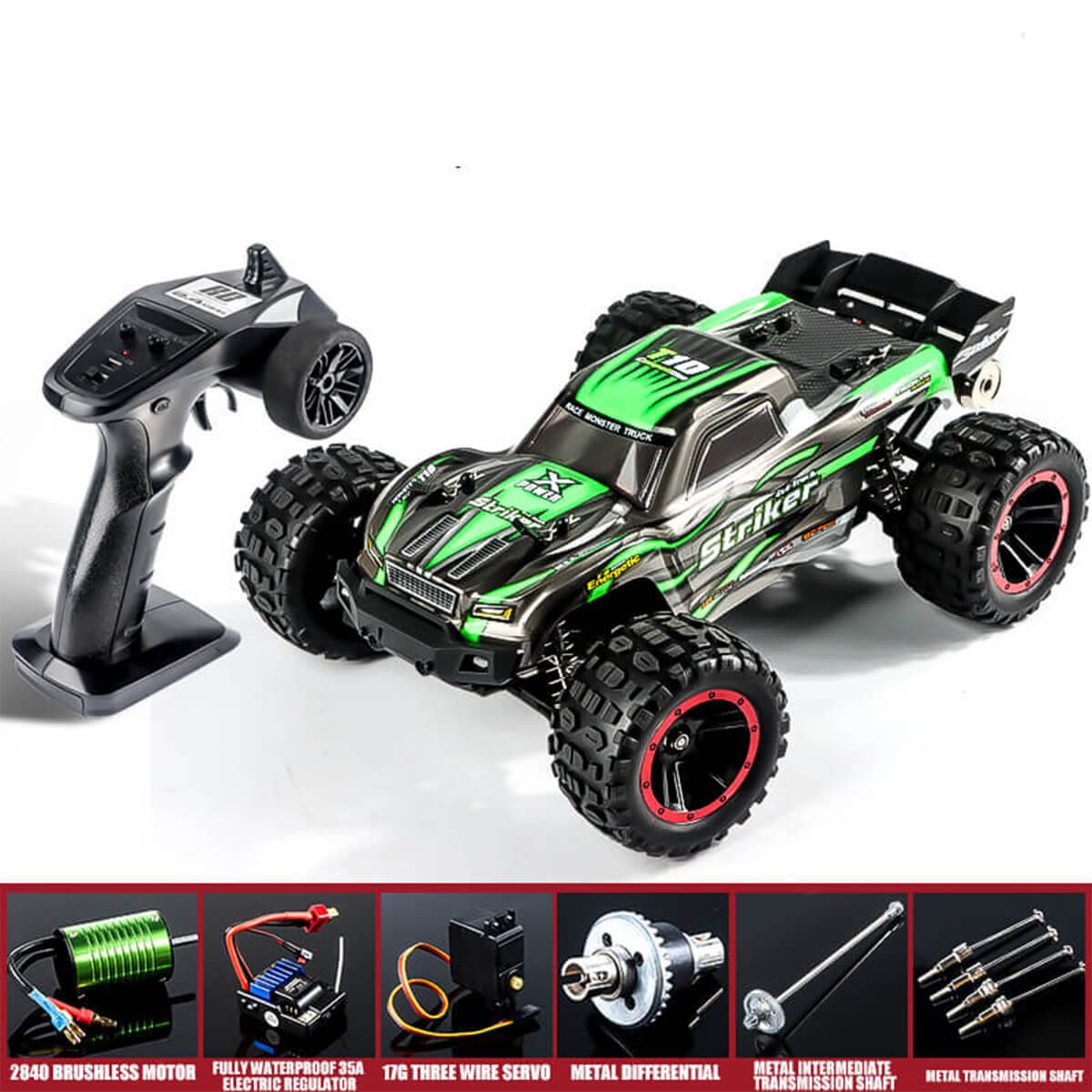 Brushless Fast RC Car Hobby-level RC Monster Truck Remote Control Raci ...