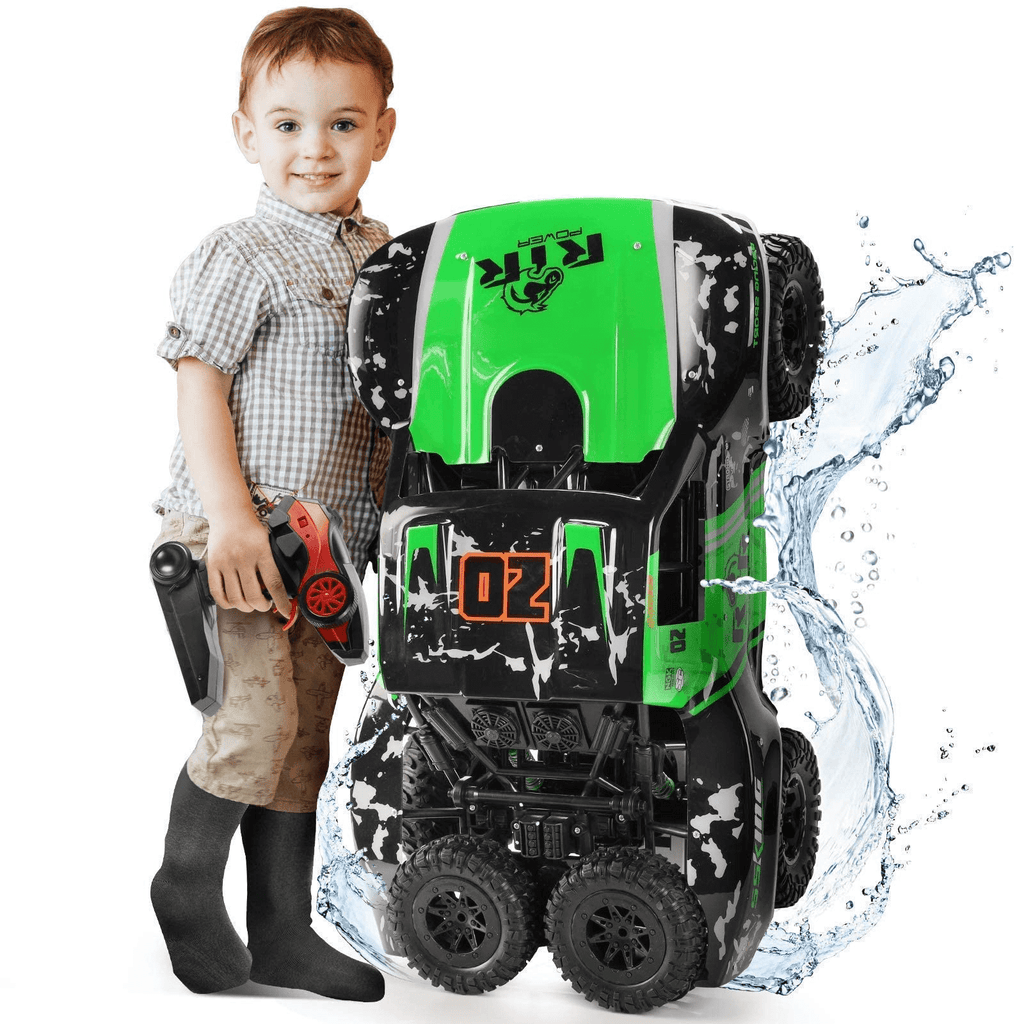 Amphibious RC Cars 1/8 Scale RC Rock Crawler Radio Controlled Monster ...