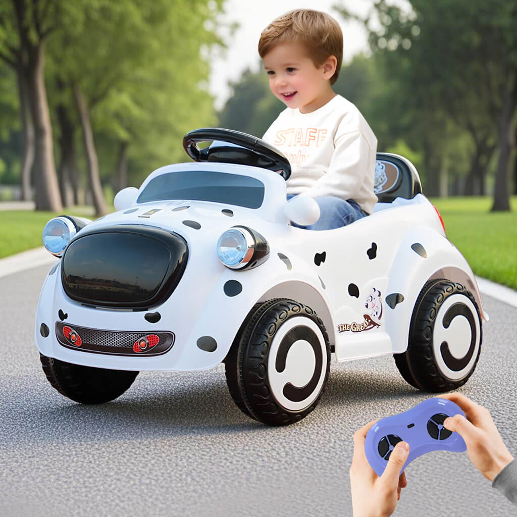 Cute Puppy 6V Electric Ride-on Car Toddler Ride On Car Remote Control ...