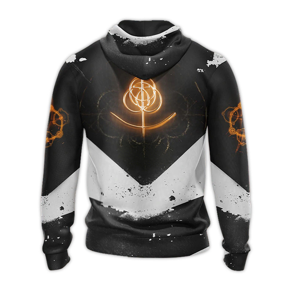 Game Player Hoodie Adult Casual Pullover Hooded Sweatshirt for Cosplay ...