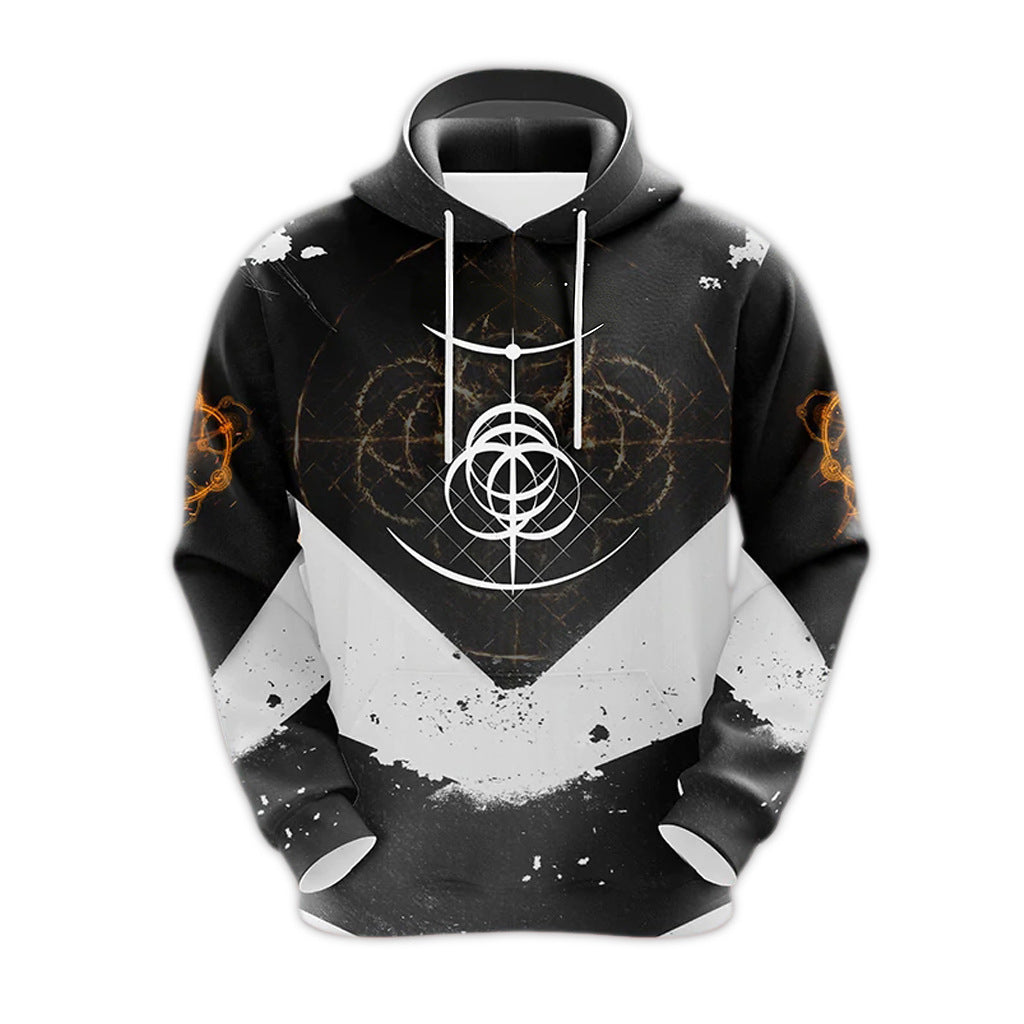 Game Player Hoodie Adult Casual Pullover Hooded Sweatshirt for Cosplay ...