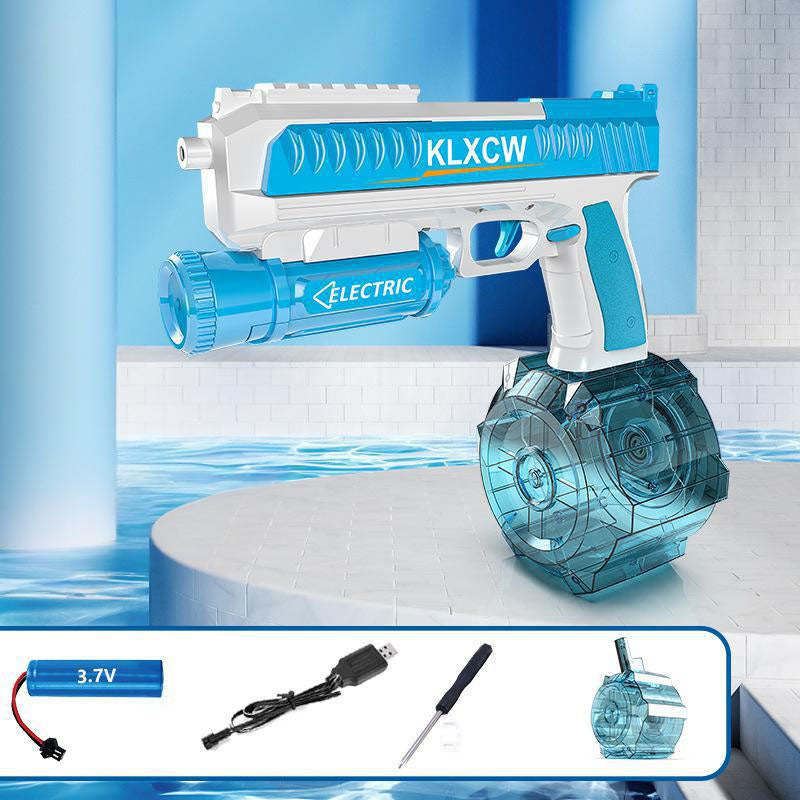Electric Water Gun Manual Automatic Dual Use Large-capacity Water Gun ...