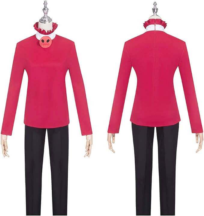 Hazbin Hotel Cosplay Costume Helluva Boss Outfit Blitzo Halloween Cost ...