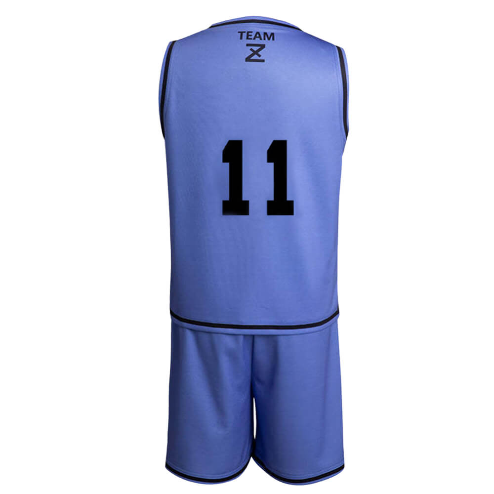 Blue Lock Jersey Shorts Isagi Yoichi Football Training Uniform Blue Lo ...