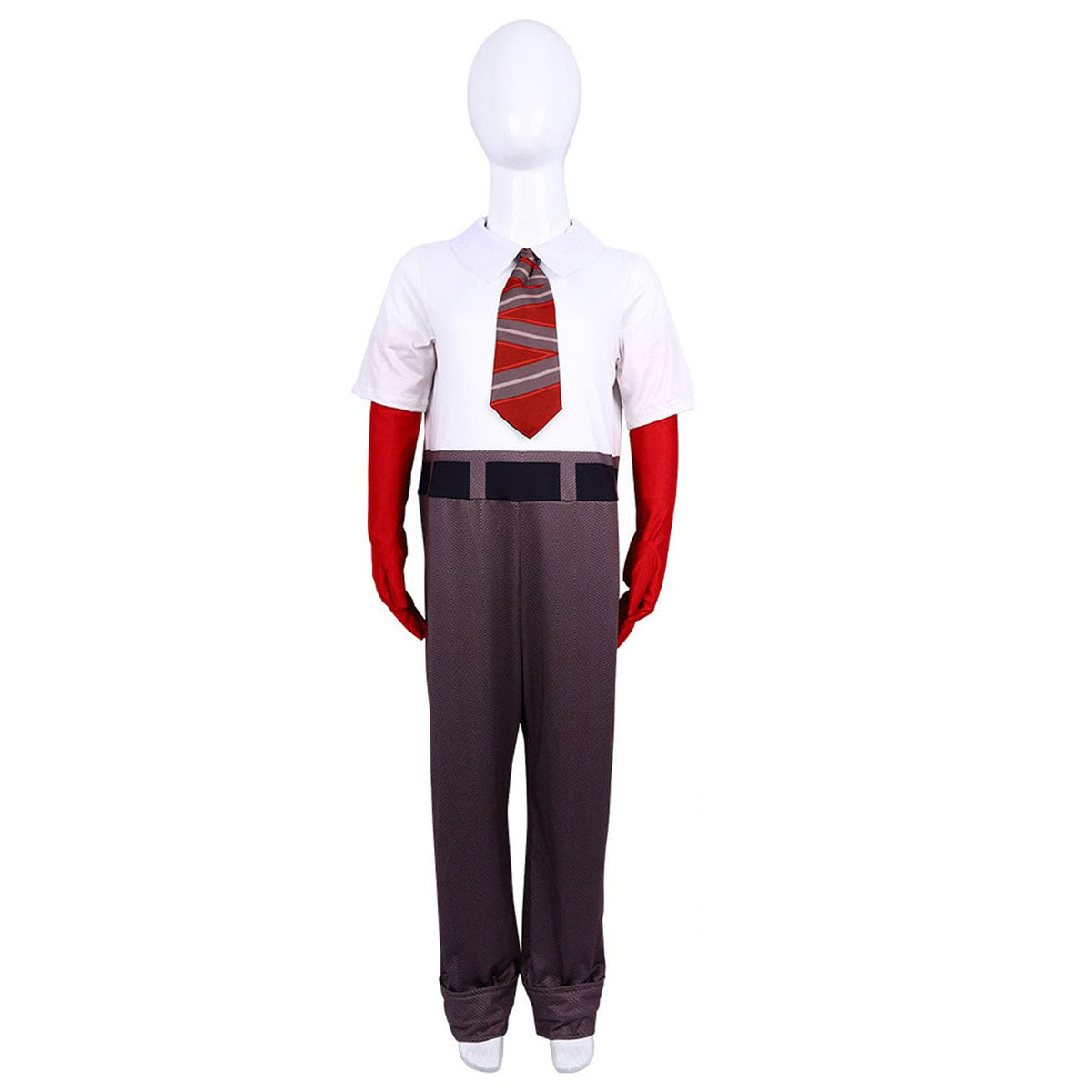 Anger Cosplay Costume Inside Anger Jumpsuit with Tie and Gloves for Dr ...