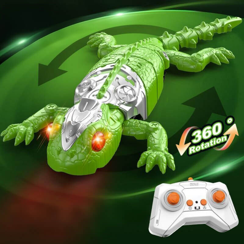 Kids RC Wall Climbing Gecko Electric Wall Crawler Gecko 360° Rotation ...