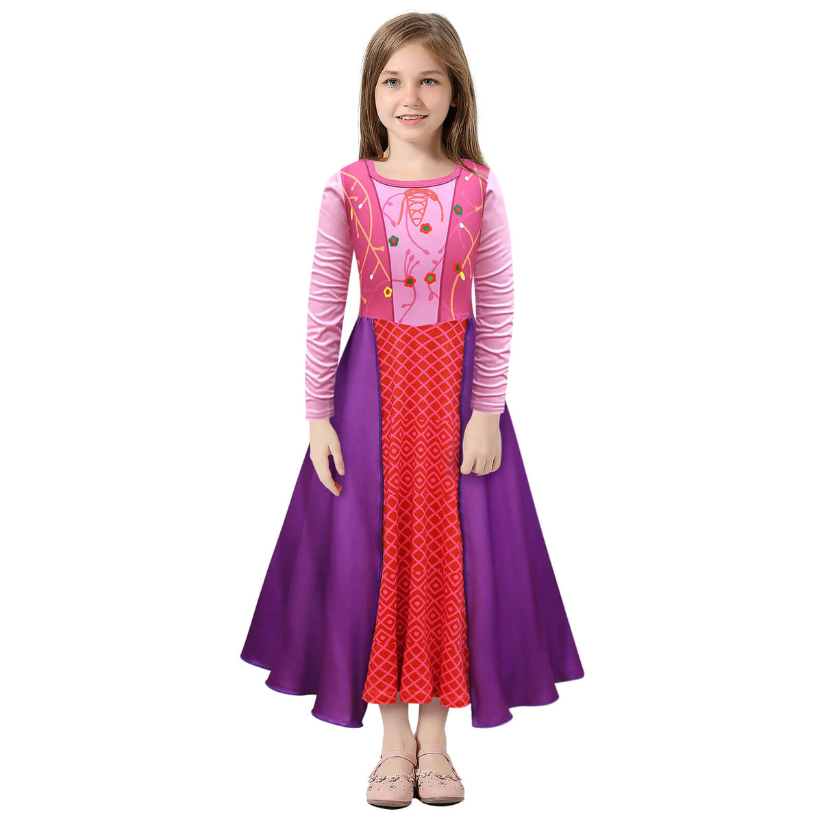 Sarah Sanderson Costume Halloween Witch Cosplay Suit Hocus Pocus Sande ...