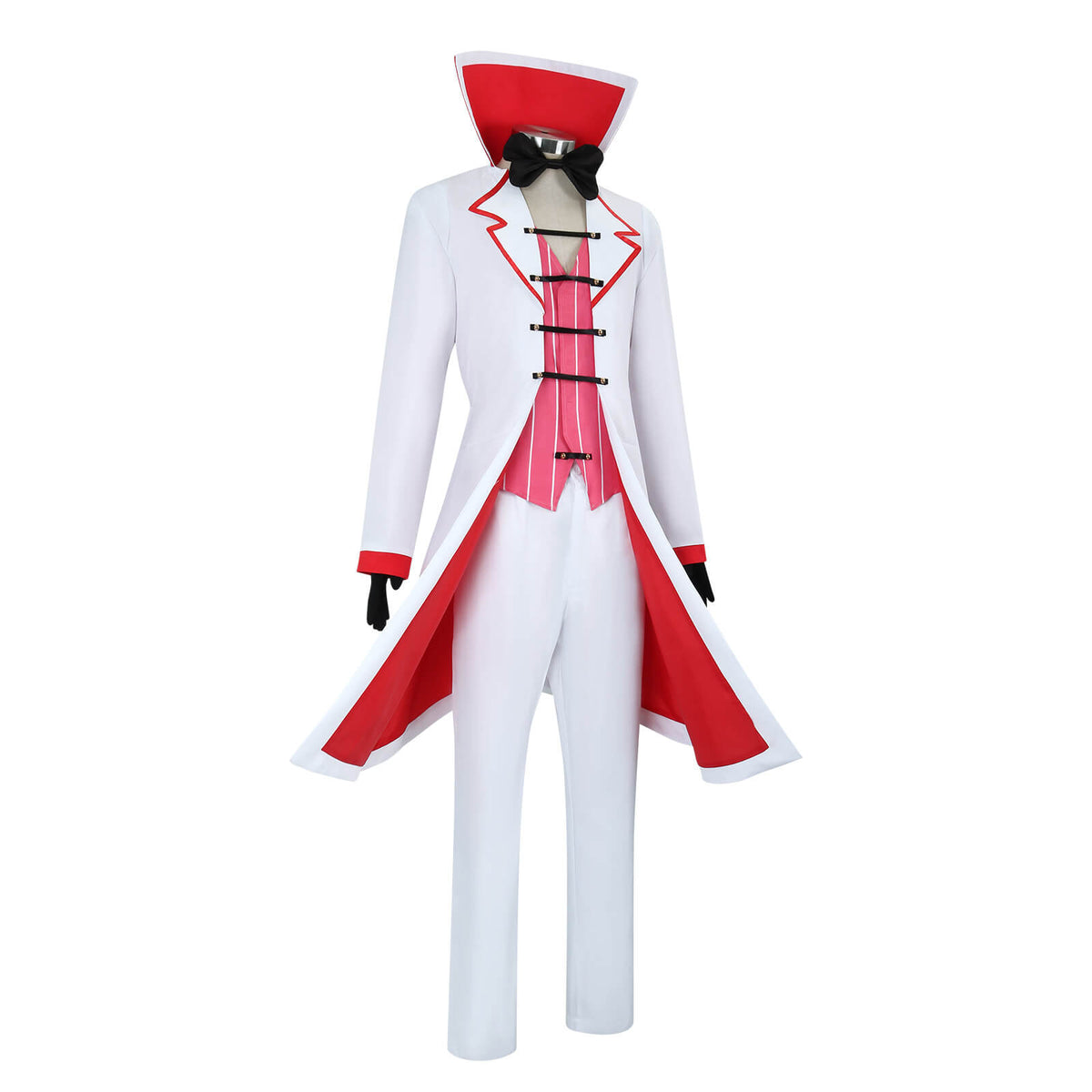 Adult Lucifer Cosplay Costume Mens Fancy Lucifer Morningstar Outfit wi ...