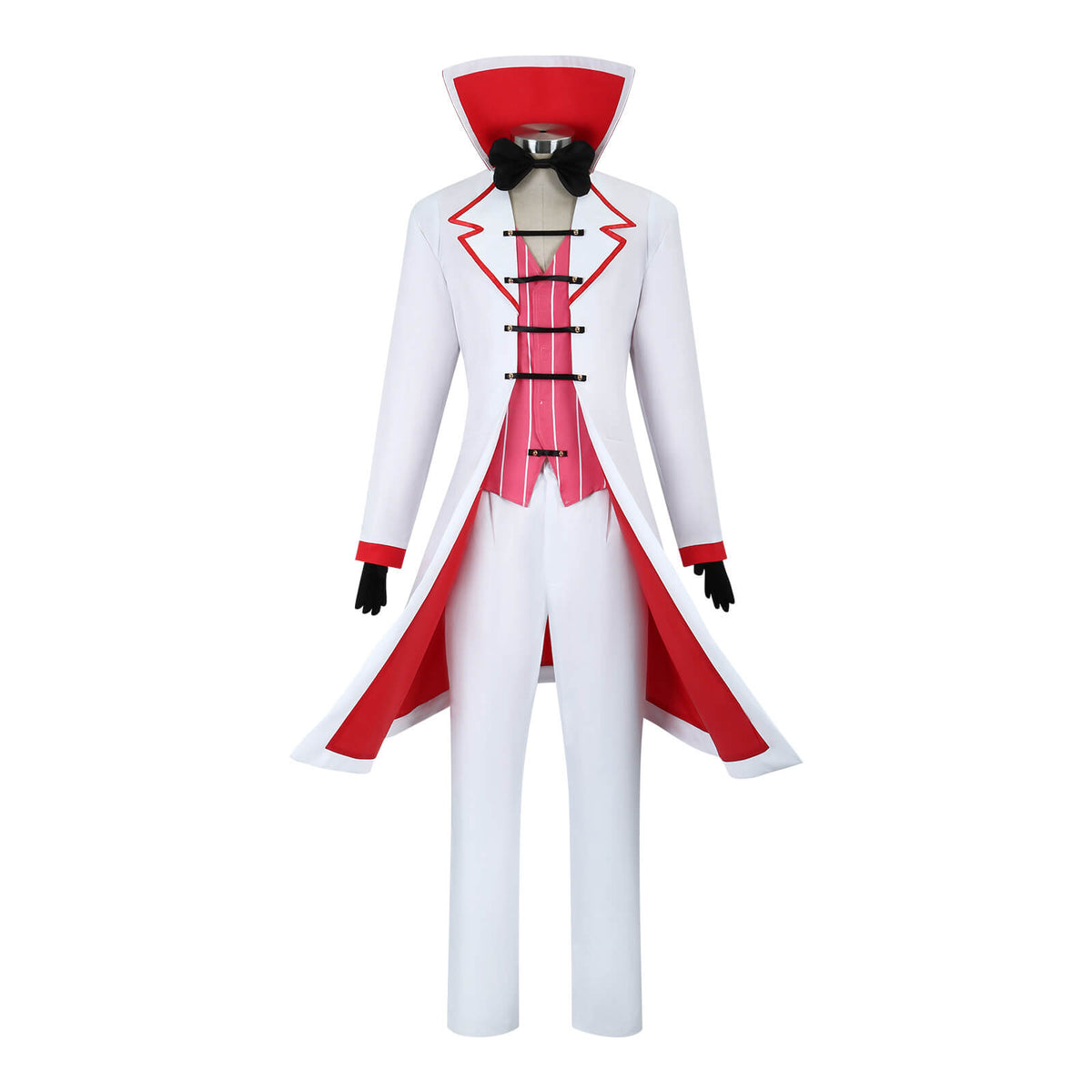 Adult Lucifer Cosplay Costume Mens Fancy Lucifer Morningstar Outfit wi ...