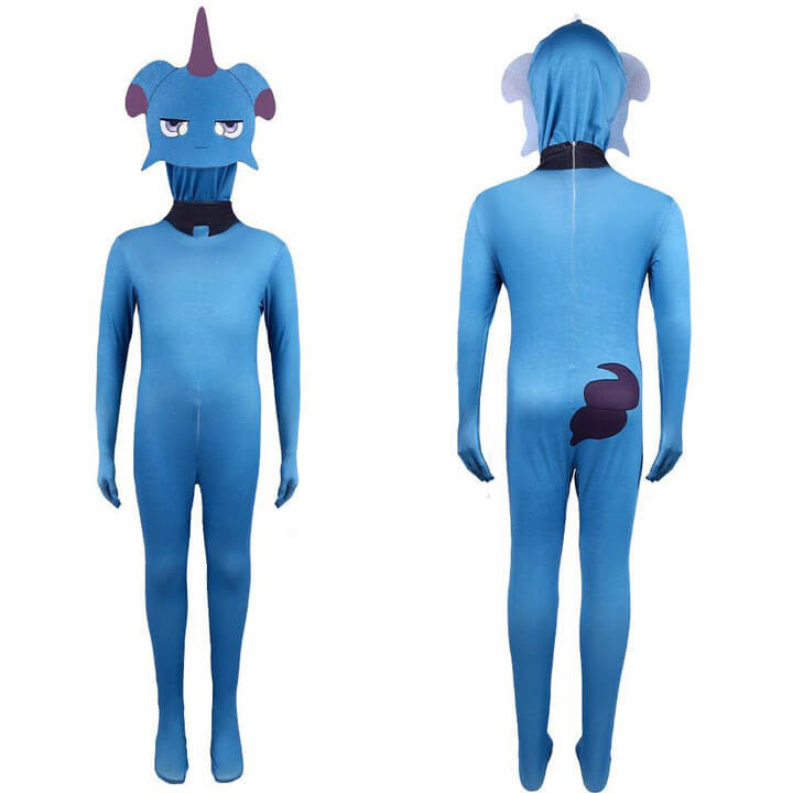 Palworld Costume Depreso Cosplay Outfit Kids Jumpsuit and Helmet 2pcs ...