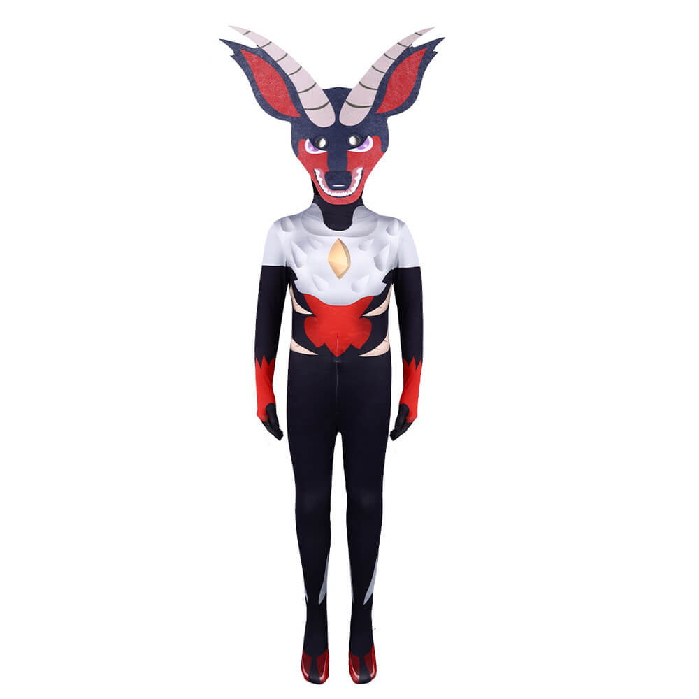 Palworld Costume Incineram Cosplay Outfit Jumpsuit and Helmet 2pcs Sui ...