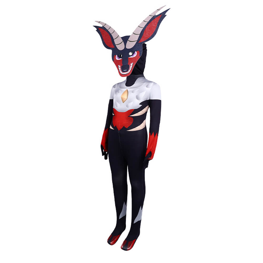 Palworld Costume Incineram Cosplay Outfit Jumpsuit and Helmet 2pcs Sui ...