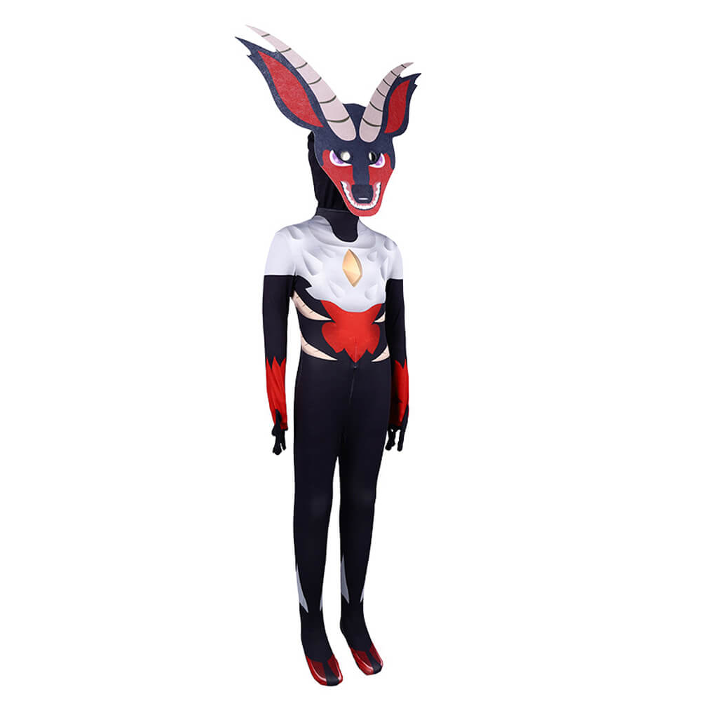 Palworld Costume Incineram Cosplay Outfit Jumpsuit and Helmet 2pcs Sui ...