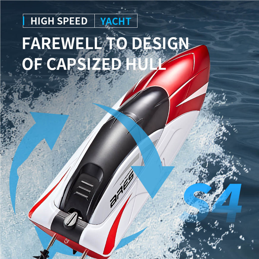 2.4Ghz Remote Control Boat Water High-speed Boat Charging Kids boat To ...