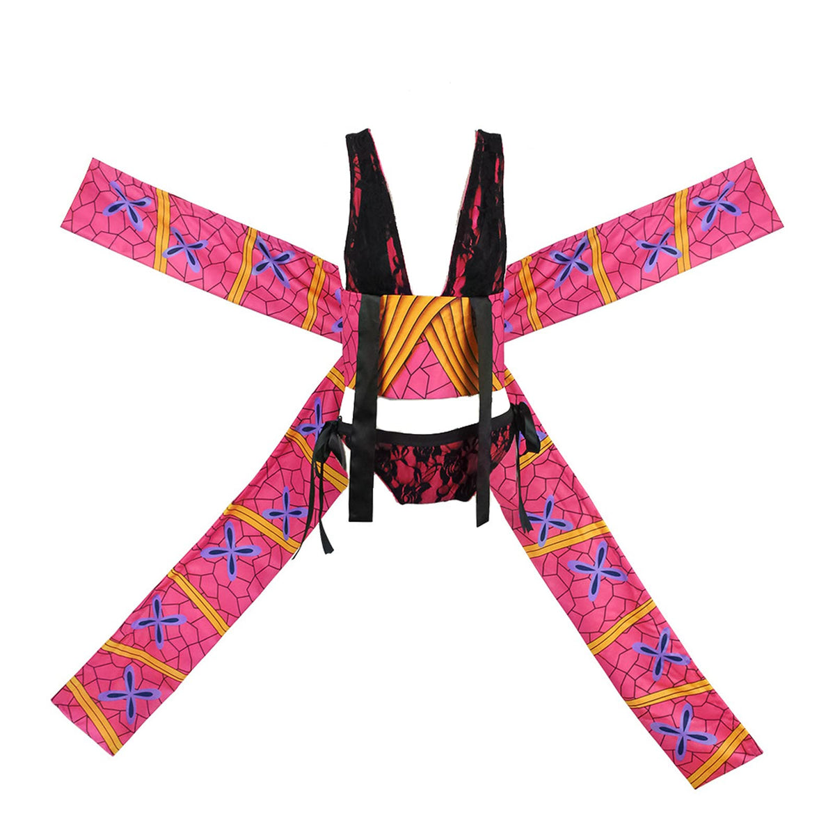 Sexy Daki Cosplay Outfit Daki Battle Uniform Halloween Party Costume w ...