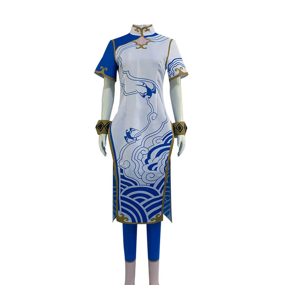 Fighting Game Chun Li Costume Martial Arts Master Chun Lee Sexy Cospla ...