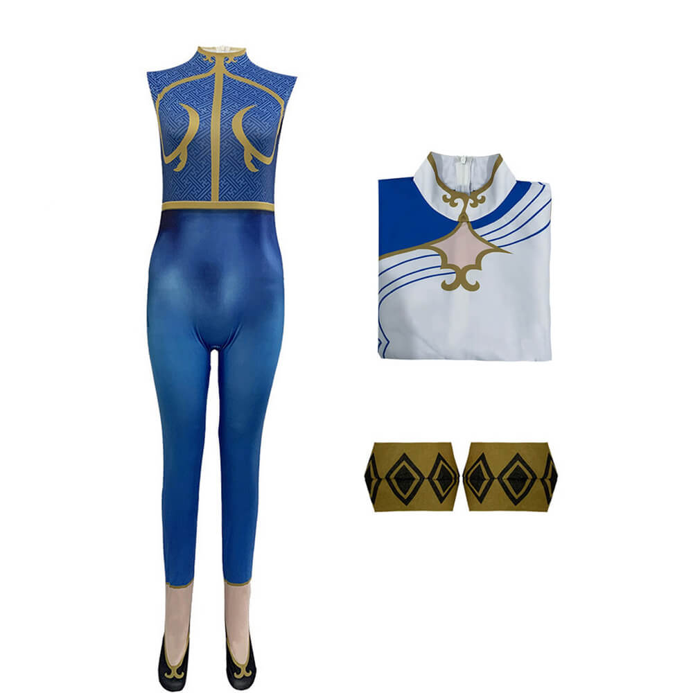Fighting Game Chun Li Costume Martial Arts Master Chun Lee Sexy Cospla ...