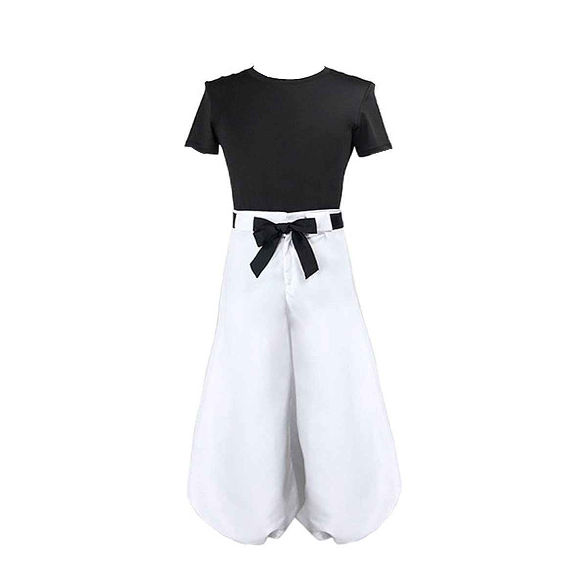 Adult Toji Fushiguro Cosplay Outfit Black JJK Costume Shirt Pants With ...