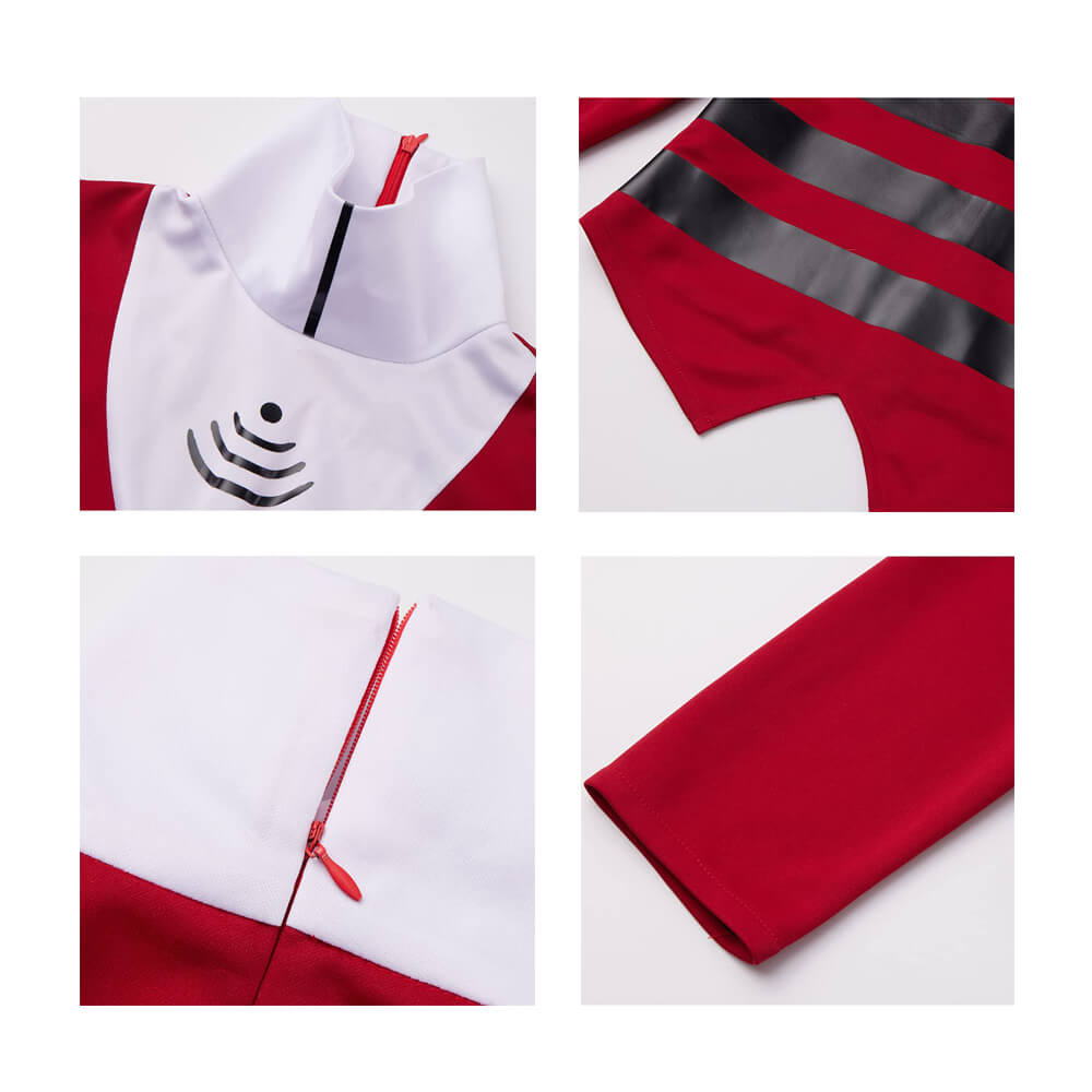 Adult Vox Costume TV Demon Vox Cosplay Outfit Coat Pants and Accessori ...