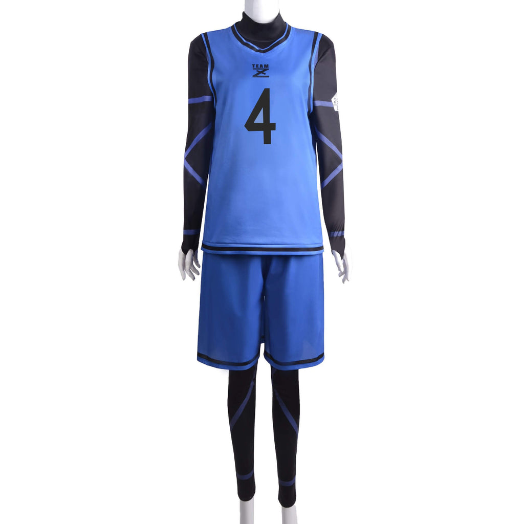 Blue Lock Jersey & Shorts Football Training Uniform Optional Isagi Yoi ...