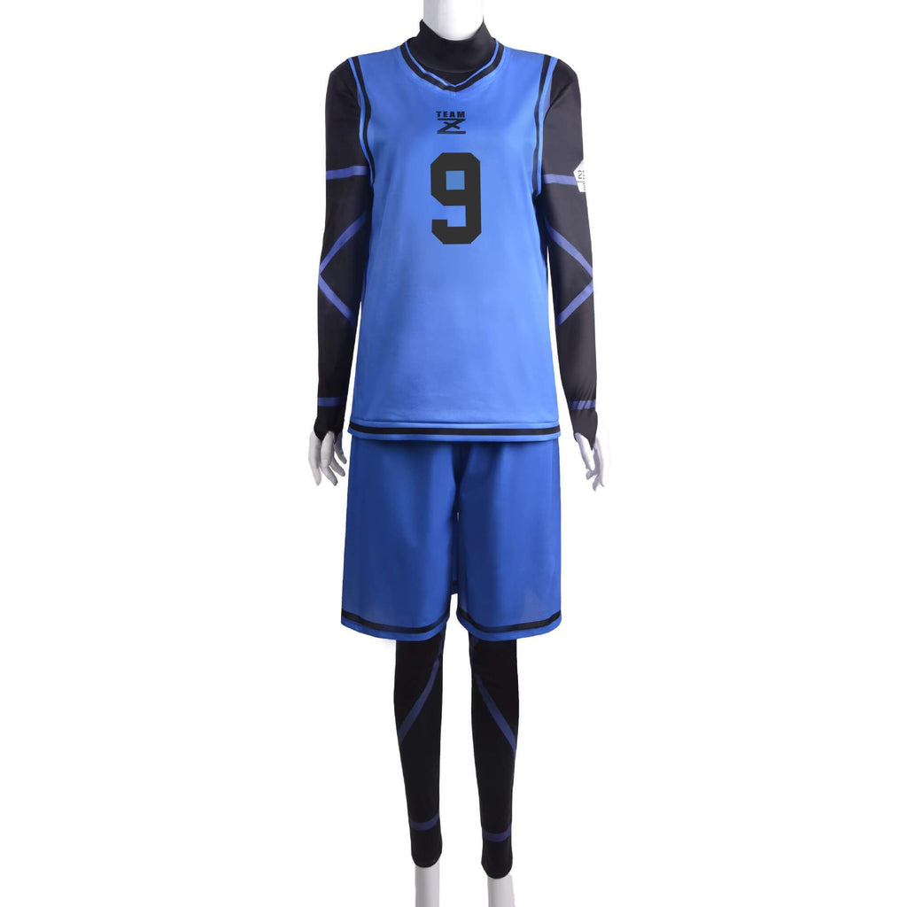 Blue Lock Jersey & Shorts Football Training Uniform Optional Isagi Yoi ...