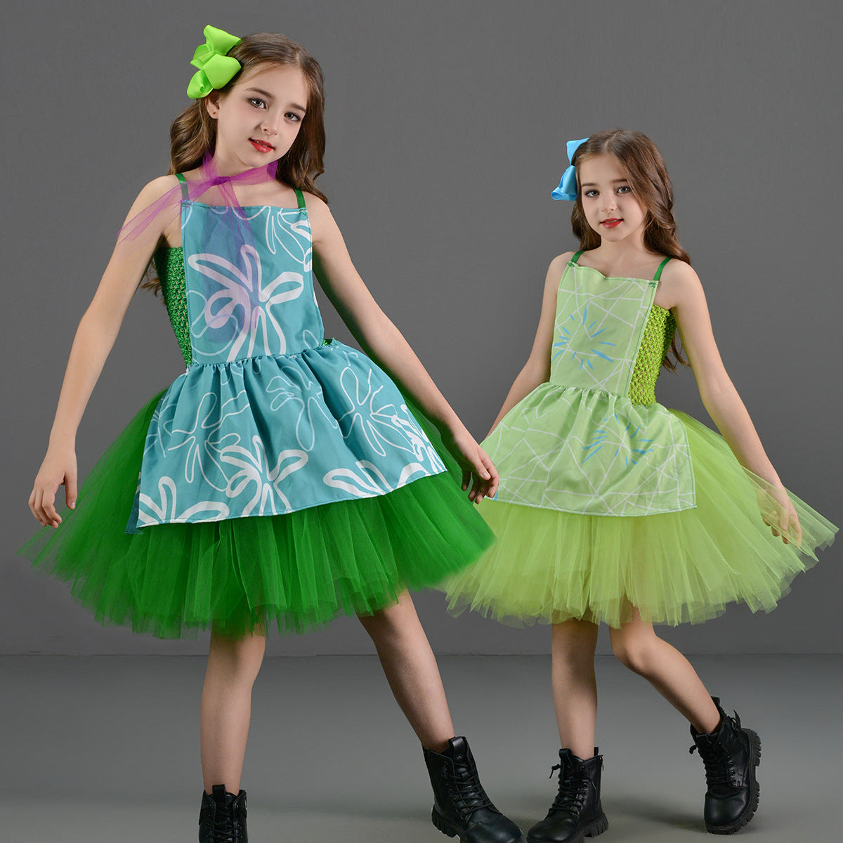 Kids Inside Joy Costume Disgust Dress Anger Tutu Dress Sadness Dress H ...