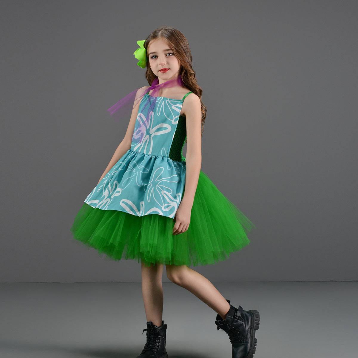 Kids Inside Joy Costume Disgust Dress Anger Tutu Dress Sadness Dress H ...