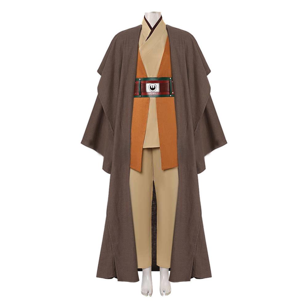 Adult Master Sol Costume 2024 SW Knight Outfit Tunic Robe Pants Full S ...