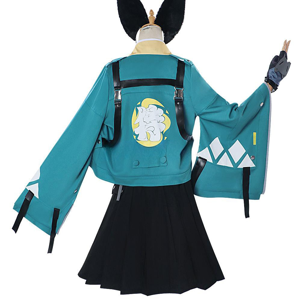 Women Hoshimi Miyabi Cosplay Costume Void Hunter Outfit Game ZZZ Dress ...