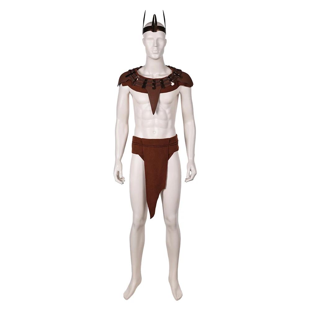 Men Proximus Caesar Costume 2024 Kingdom Cosplay Crown Outfit Adult Ha ...
