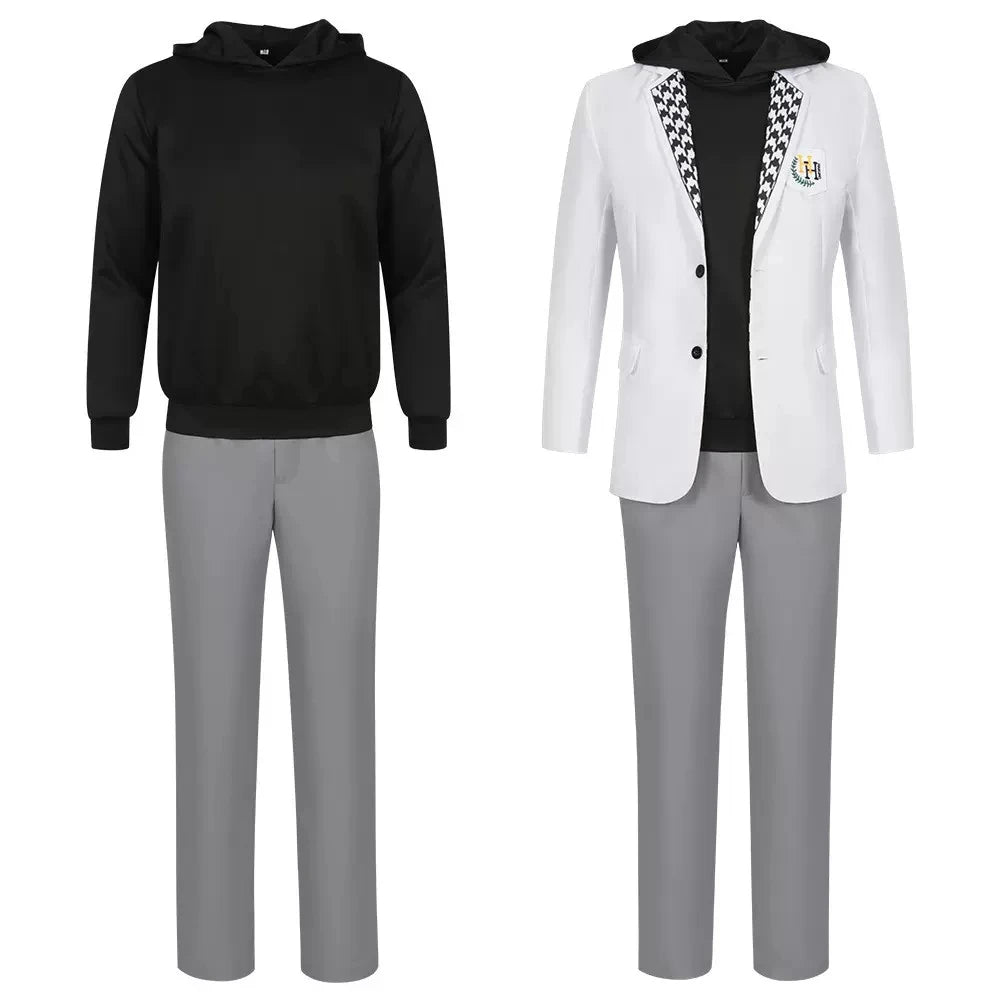 Nagi Seishiro Costume Black Hoodie School Uniform Full Set Nagi Cospla ...