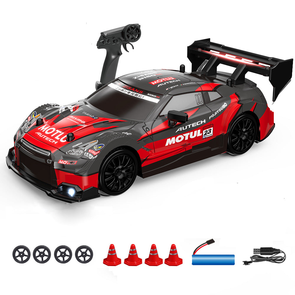 1/24 RC Drift Car 30KM/H GTR Racing Fast RC Car 4WD Electric Remote Co ...