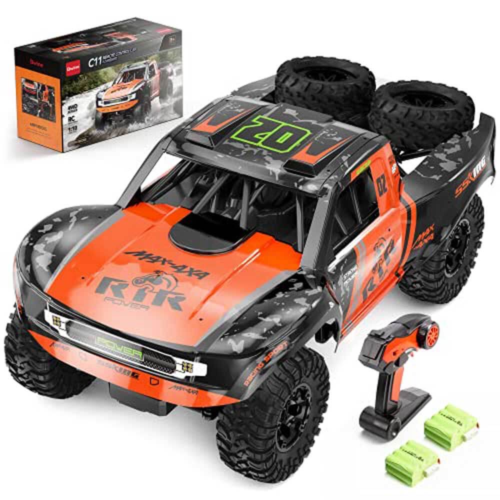 Amphibious RC Cars 1/8 Scale RC Rock Crawler Radio Controlled Monster ...