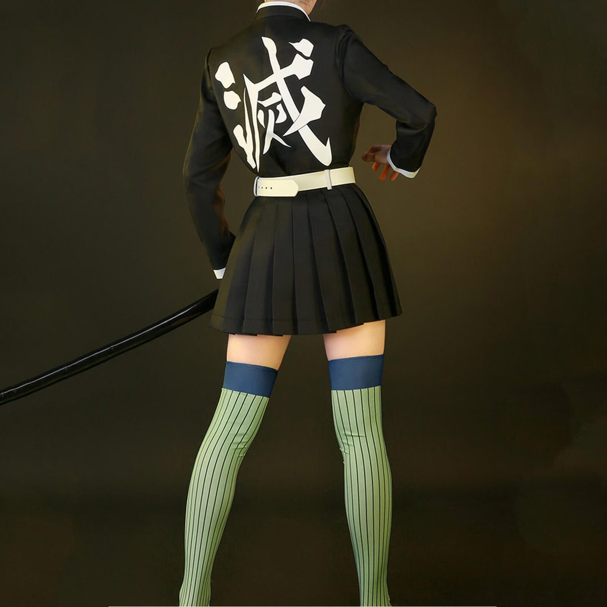 Kanroji Mitsuri Costume Halloween Mitsuri Cosplay Outfit Full Set – Sun ...