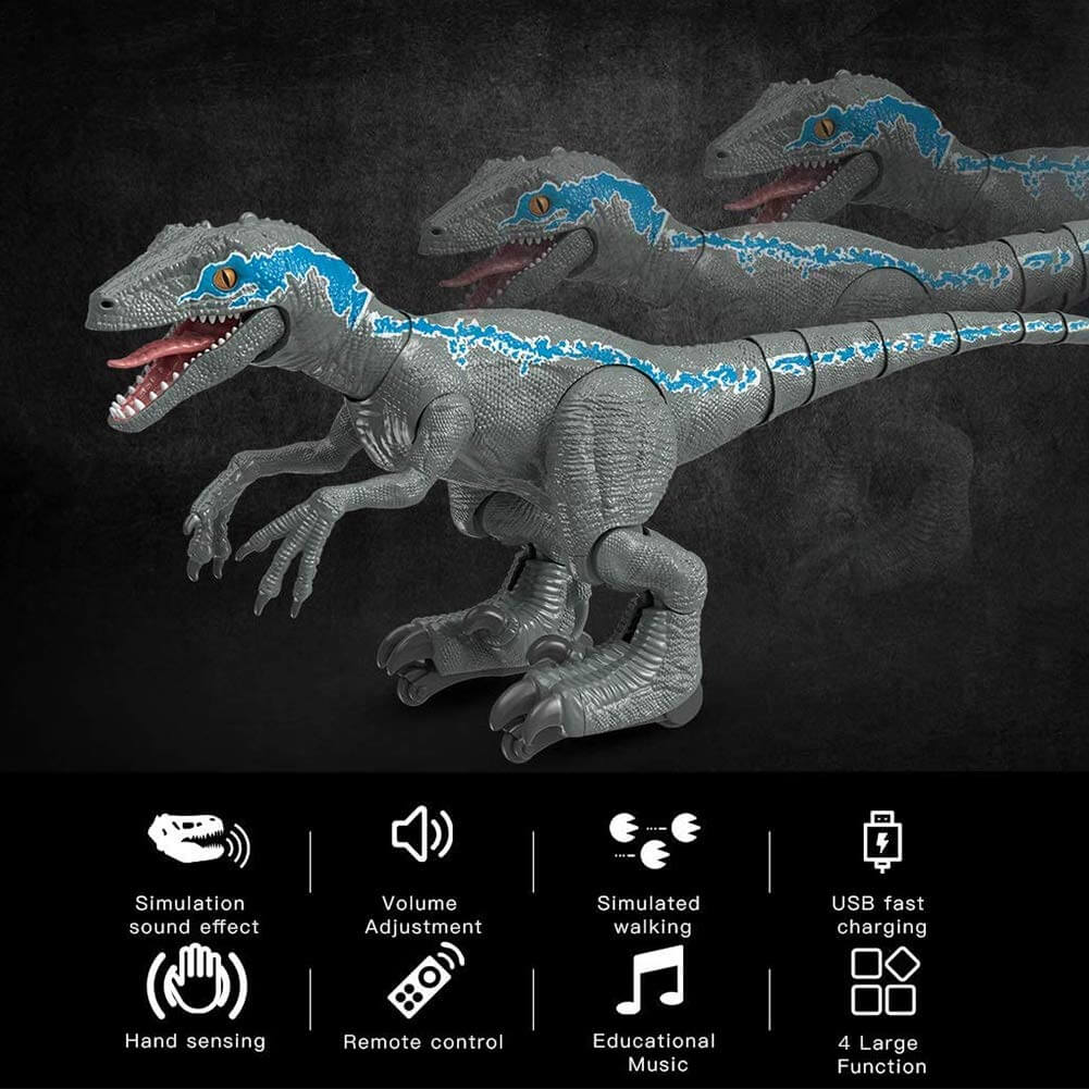 Giant RC Dinosaur Toy Remote Control Dinosaur Robot Electric Walking A ...