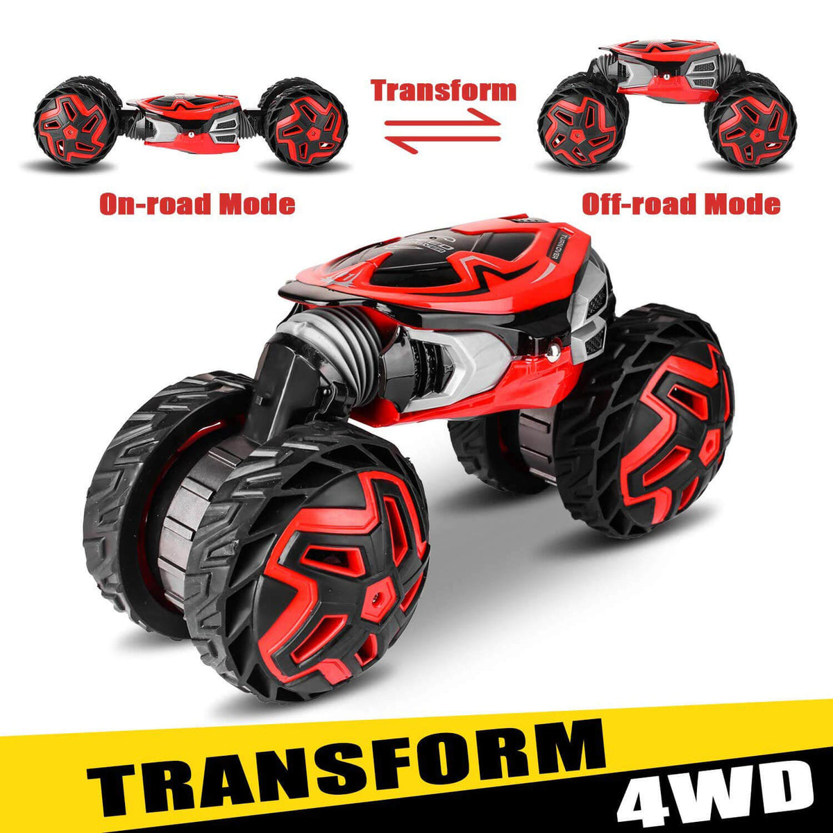 RC Cars For Kids - 1:12 Rugged Remote Control Car 2.4Ghz Off-Road dual ...
