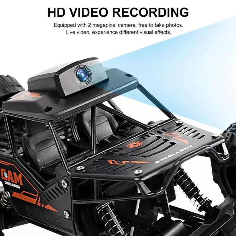 Kids RC Car With Camera 2.4G WIFI Camera App Remote Control Car Off-Ro ...