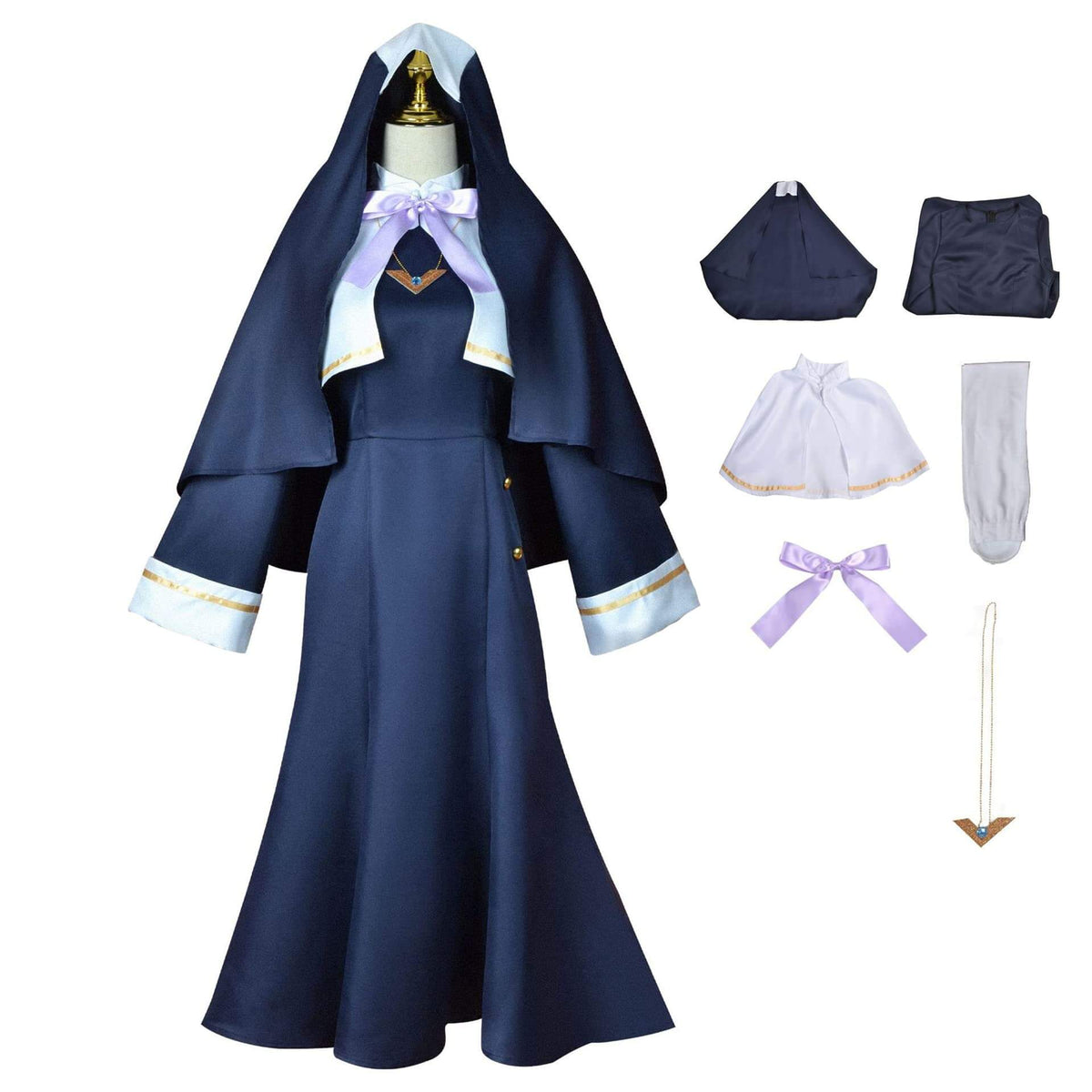 Women Sharon Holygrail Cosplay Outfit Halloween Party Suit – Sun Baby