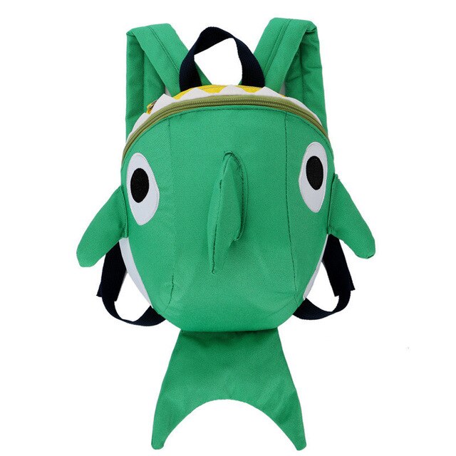 Toddler Backpack Lovely Kindergarten Cartoon Animal Shark Backpack ...